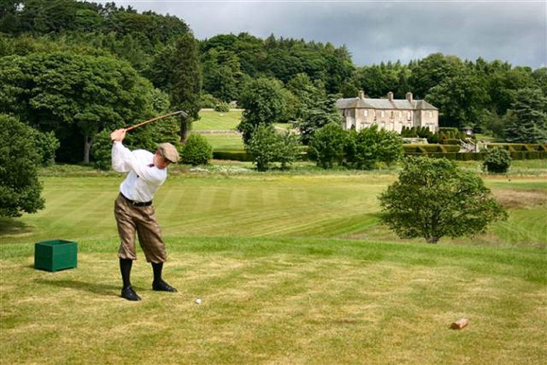 Learning the history of playing Hickory Golf - Same Guy Golf